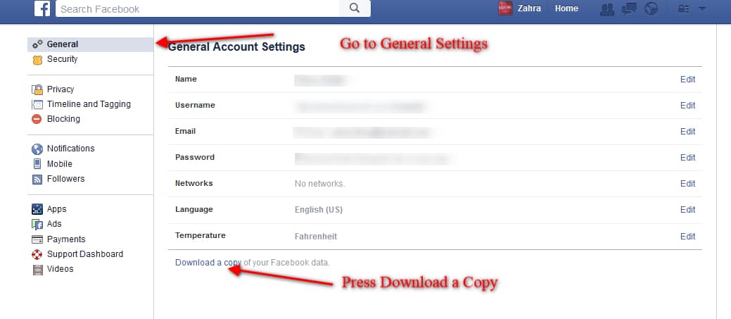 Backup Your Facebook Conversations - TechVise